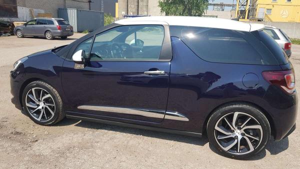 Zils Citroen DS3 2018 Klaipėda, ar dzinēja tilpumu 1.60 L un nobraukumu 65 tūkst. km par 7000 €, foto 8 vietnē AUTOMOTO.COM.LV