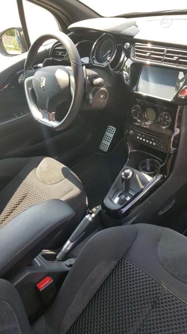 Zils Citroen DS3 2018 Klaipėda, ar dzinēja tilpumu 1.60 L un nobraukumu 65 tūkst. km par 7000 €, foto 10 vietnē AUTOMOTO.COM.LV