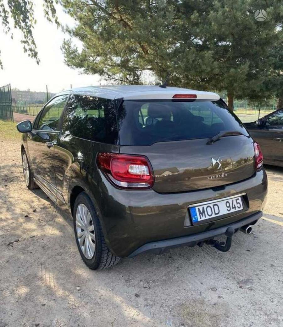 Brūns Citroen DS3 2013 Viļņa, ar dzinēja tilpumu 0.00 L un nobraukumu 280 tūkst. km par 3950 €, foto 1 vietnē AUTOMOTO.COM.LV