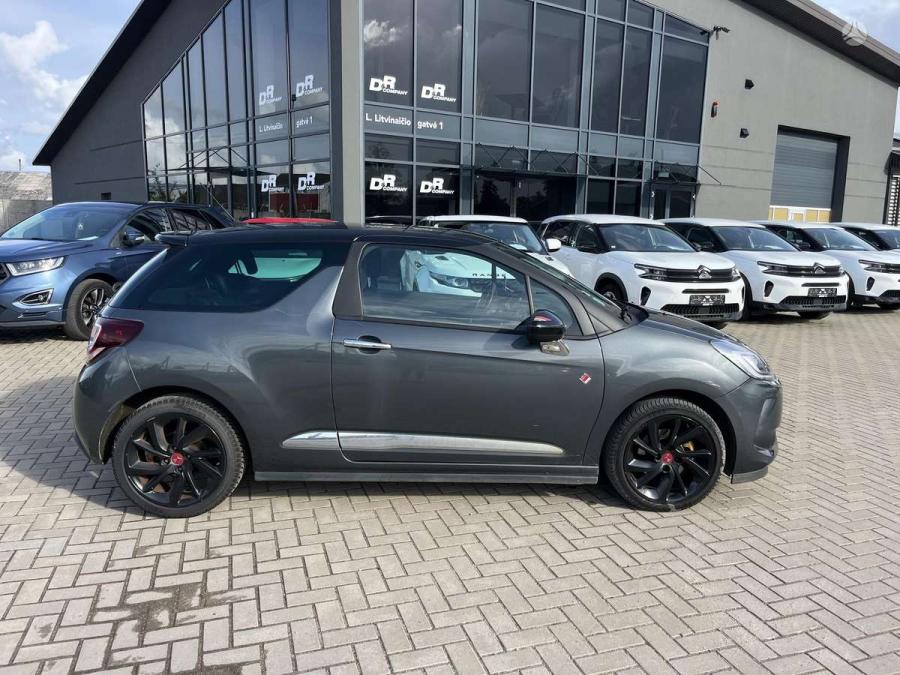 Grey Citroen DS3 2016 in Taurage, with an engine capacity of 1.60 L and mileage of 78 thousand km for 4300 €, photo 13 on AUTOMOTO.COM.LV