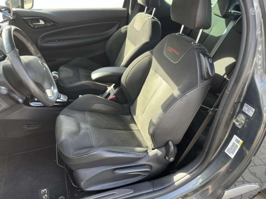 Grey Citroen DS3 2016 in Taurage, with an engine capacity of 1.60 L and mileage of 78 thousand km for 4300 €, photo 18 on AUTOMOTO.COM.LV