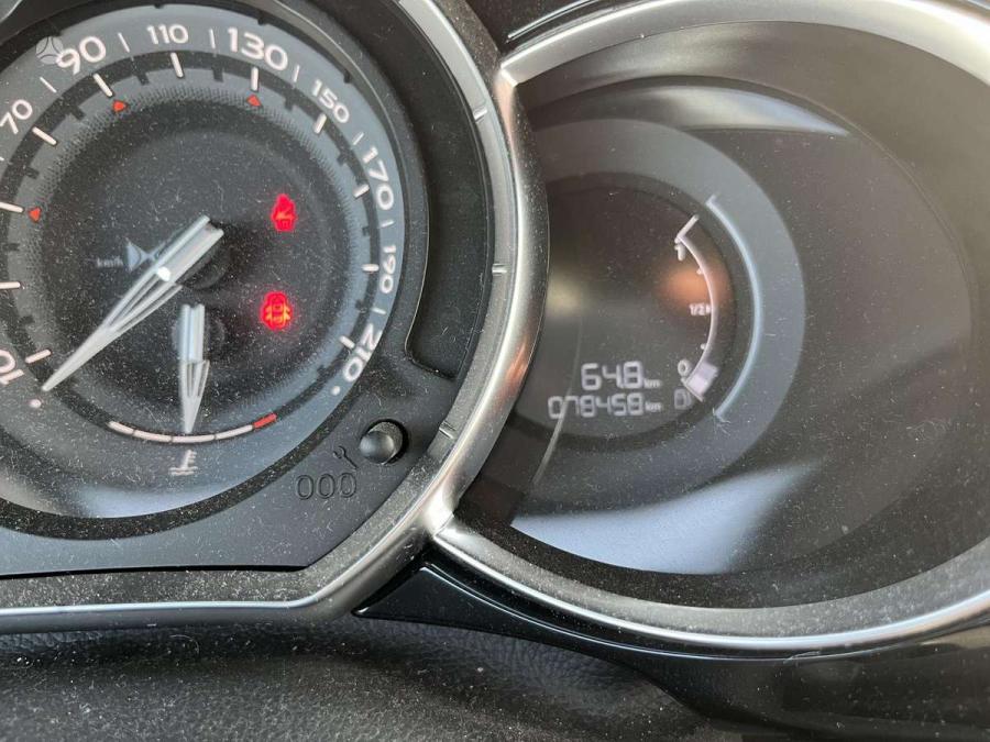 Grey Citroen DS3 2016 in Taurage, with an engine capacity of 1.60 L and mileage of 78 thousand km for 4300 €, photo 24 on AUTOMOTO.COM.LV