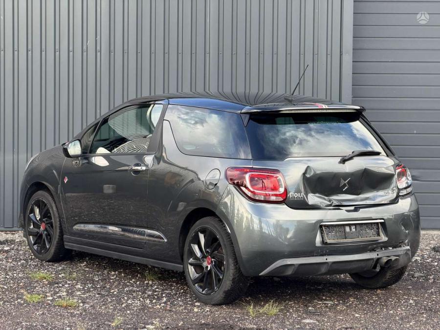 Pelēks Citroen DS3 2017 Kauņa, ar dzinēja tilpumu 1.20 L un nobraukumu 145 tūkst. km par 4800 €, foto 7 vietnē AUTOMOTO.COM.LV