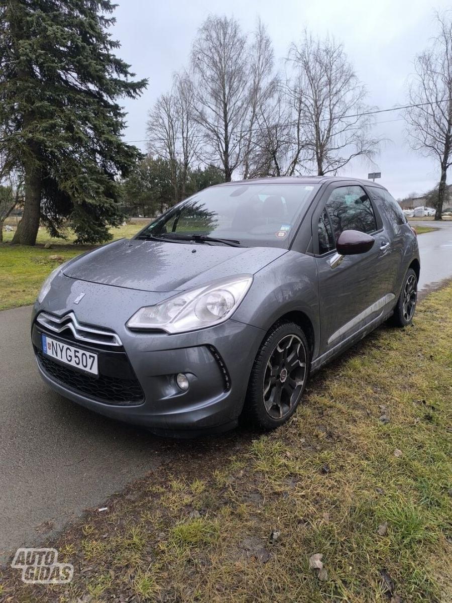 Citroen DS3 2010 Gargždai, ar dzinēja tilpumu 1.60 L un nobraukumu 282 tūkst. km par 2100 €, foto 1 vietnē AUTOMOTO.COM.LV