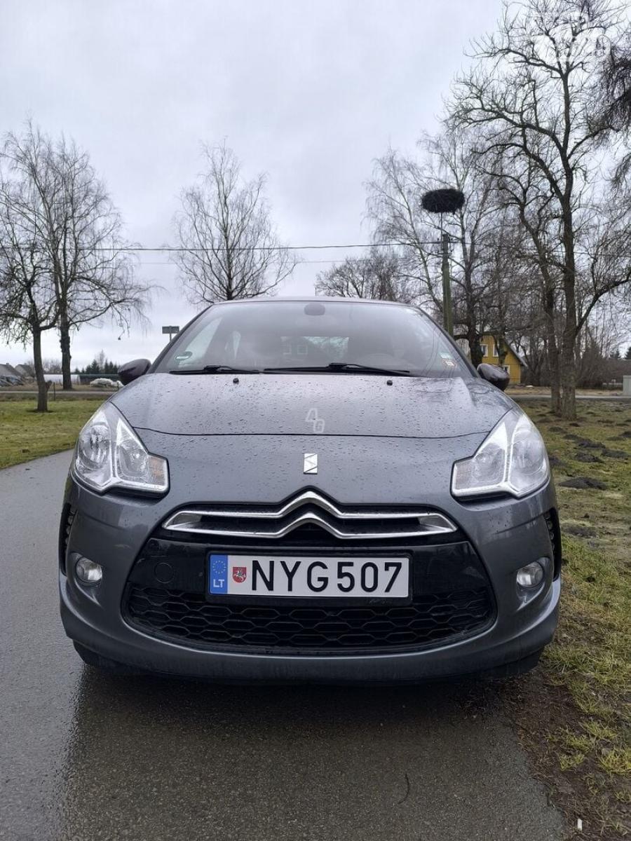 Citroen DS3 2010 Gargždai, ar dzinēja tilpumu 1.60 L un nobraukumu 282 tūkst. km par 2100 €, foto 6 vietnē AUTOMOTO.COM.LV