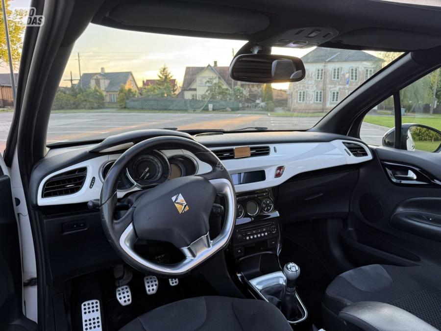 Citroen DS3 2013 in Vilnius, with an engine capacity of 1.60 L and mileage of 221 thousand km for 3150 €, photo 15 on AUTOMOTO.COM.LV