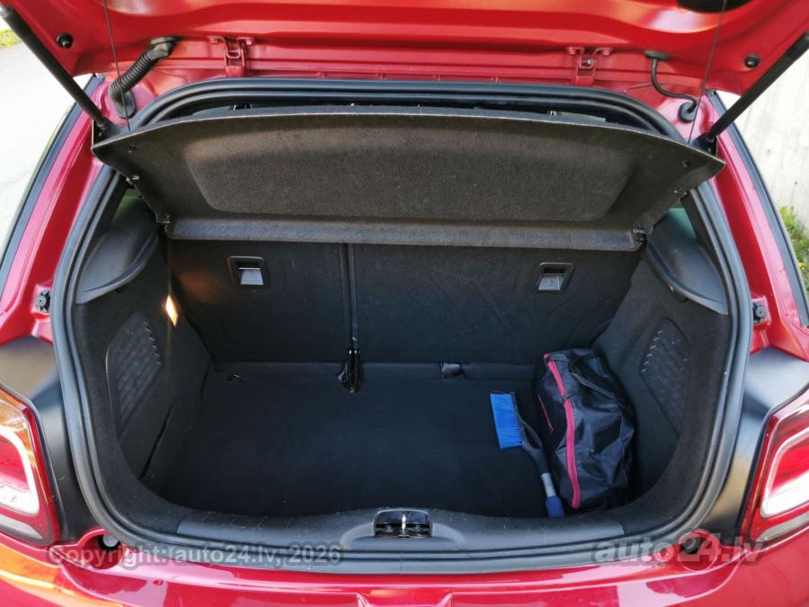 Citroen DS3 2015 Tallina, ar dzinēja tilpumu 1.40 L un nobraukumu 189 tūkst. km par 4890 €, foto 20 vietnē AUTOMOTO.COM.LV