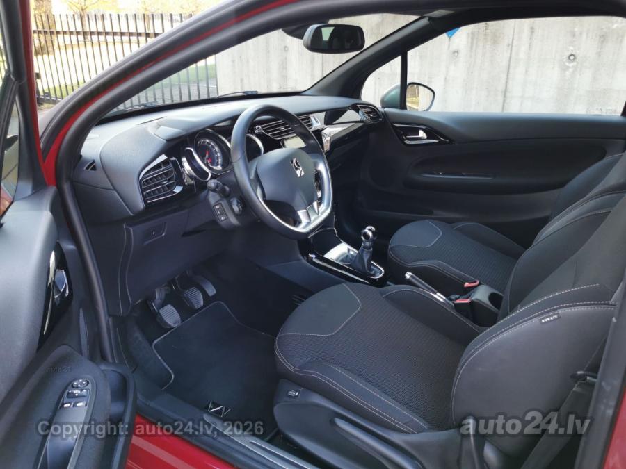 Citroen DS3 2015 Tallina, ar dzinēja tilpumu 1.40 L un nobraukumu 189 tūkst. km par 4890 €, foto 22 vietnē AUTOMOTO.COM.LV