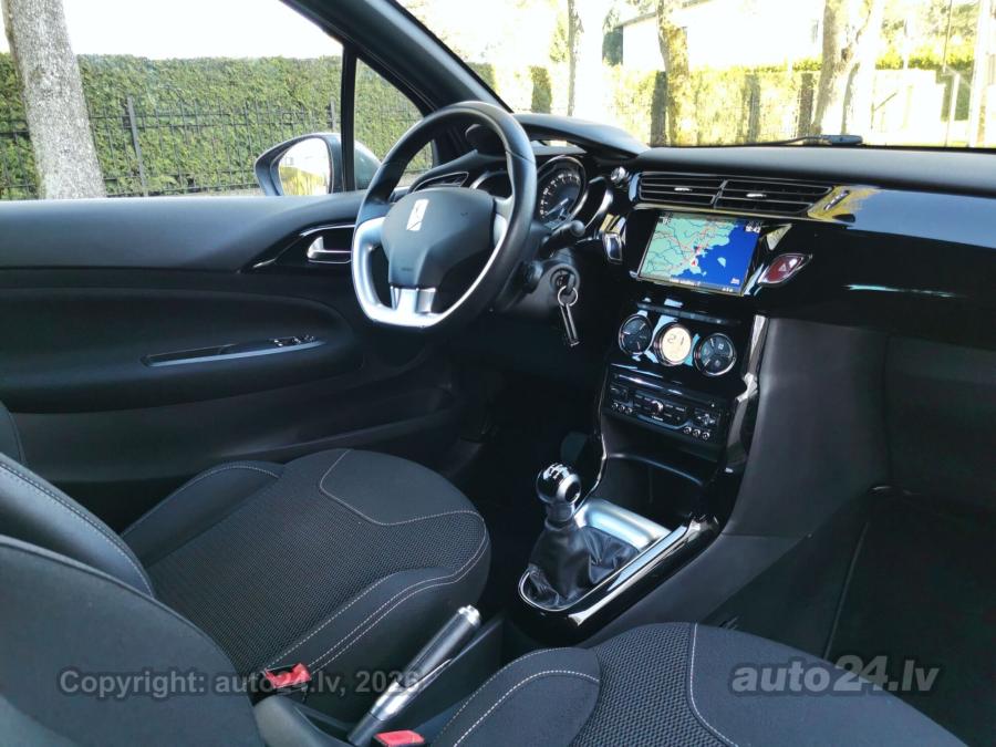 Citroen DS3 2015 Tallina, ar dzinēja tilpumu 1.40 L un nobraukumu 189 tūkst. km par 4890 €, foto 26 vietnē AUTOMOTO.COM.LV