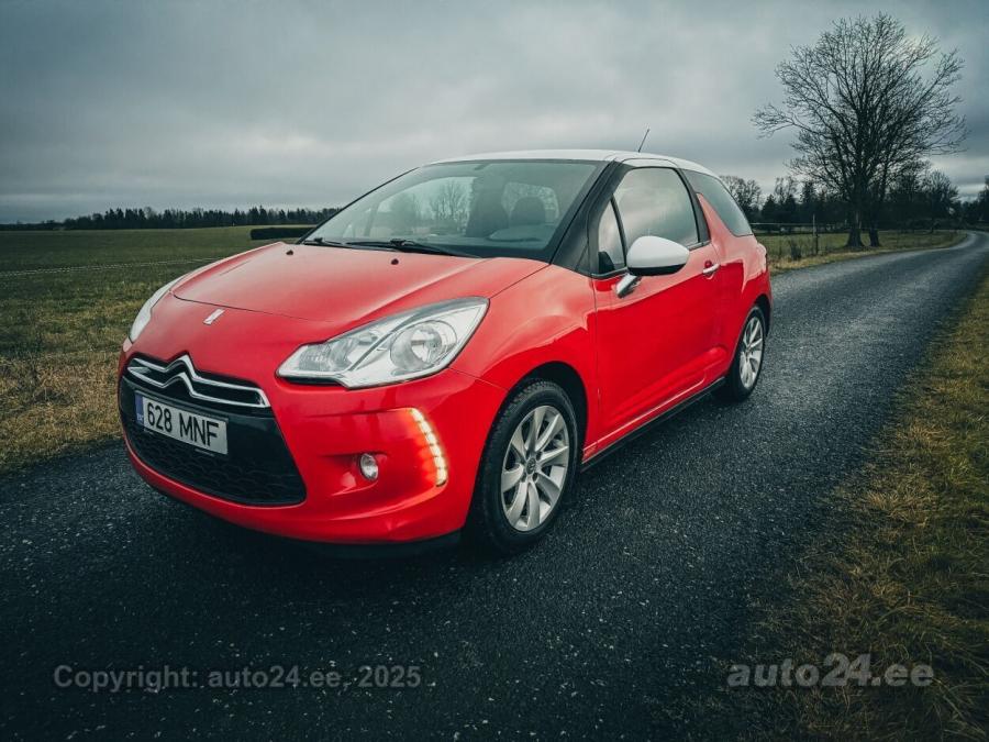 Red Citroen DS3 2010 in Rapla, with an engine capacity of 1.60 L and mileage of 165 thousand km for 5000 €, photo 3 on AUTOMOTO.COM.LV