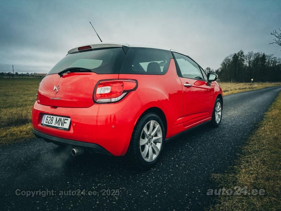 Red Citroen DS3 2010 in Rapla, with an engine capacity of 1.60 L and mileage of 165 thousand km for 5000 €, photo 6 on AUTOMOTO.COM.LV