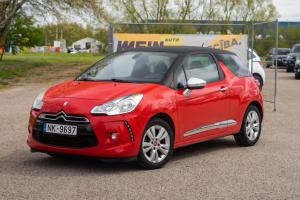Sarkans Citroen DS3 2010 Liepāja, ar dzinēja tilpumu 1.60 L un nobraukumu 289 tūkst. km par 4500 €, foto  vietnē AUTOMOTO.COM.LV