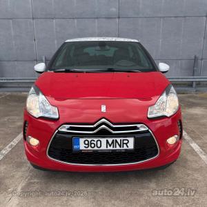 Sarkans Citroen DS3 2011 Tallina, ar dzinēja tilpumu 1.60 L un nobraukumu 185 tūkst. km par 3700 €, foto  vietnē AUTOMOTO.COM.LV