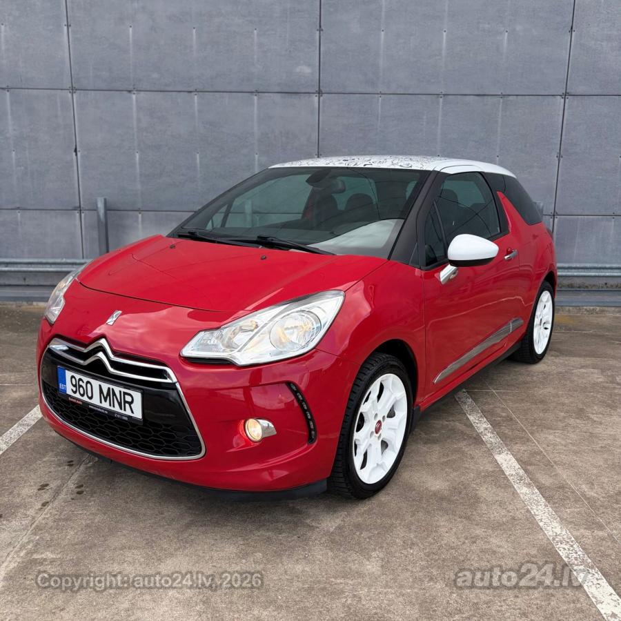 Sarkans Citroen DS3 2011 Tallina, ar dzinēja tilpumu 1.60 L un nobraukumu 185 tūkst. km par 3700 €, foto 4 vietnē AUTOMOTO.COM.LV