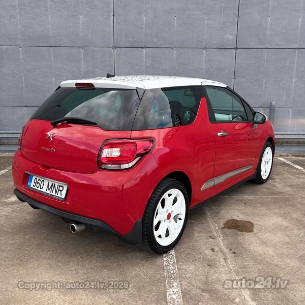 Red Citroen DS3 2011 in Tallinn, with an engine capacity of 1.60 L and mileage of 185 thousand km for 3700 €, photo 5 on AUTOMOTO.COM.LV