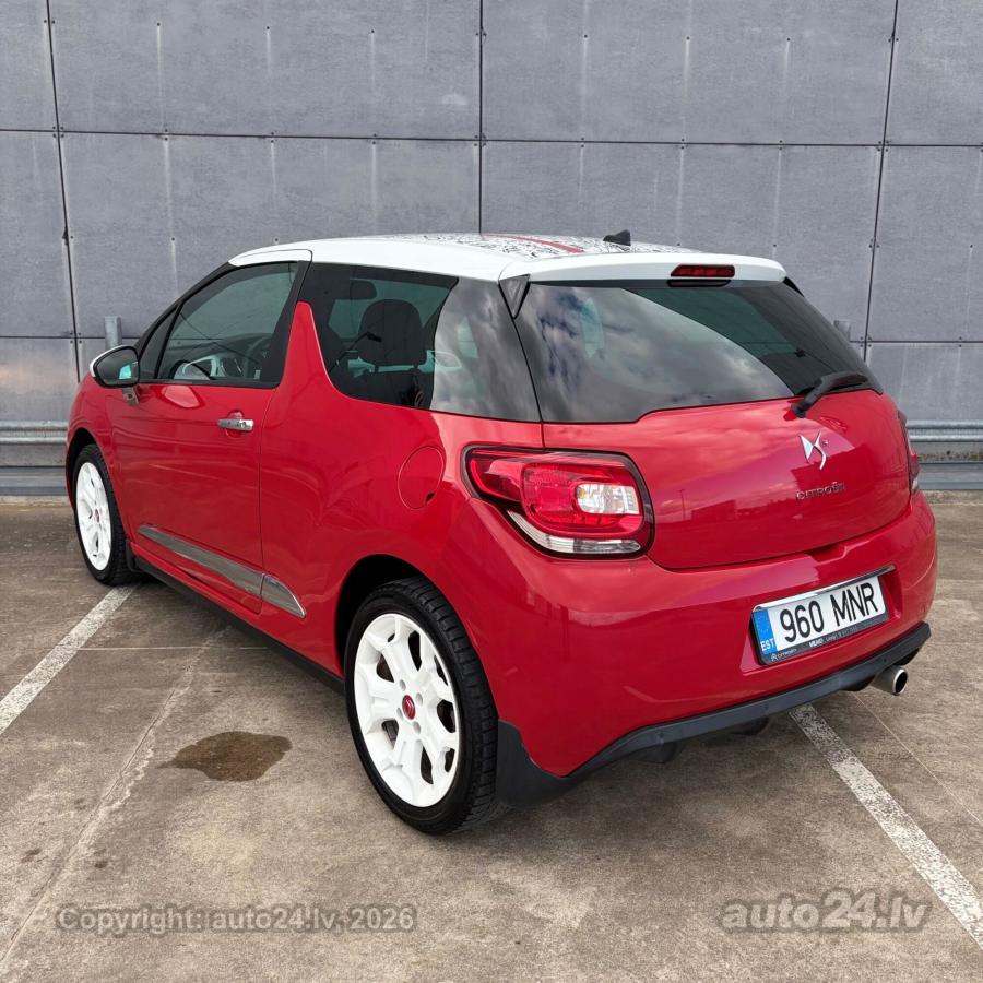 Sarkans Citroen DS3 2011 Tallina, ar dzinēja tilpumu 1.60 L un nobraukumu 185 tūkst. km par 3700 €, foto 6 vietnē AUTOMOTO.COM.LV