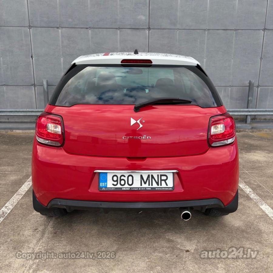 Sarkans Citroen DS3 2011 Tallina, ar dzinēja tilpumu 1.60 L un nobraukumu 185 tūkst. km par 3700 €, foto 7 vietnē AUTOMOTO.COM.LV