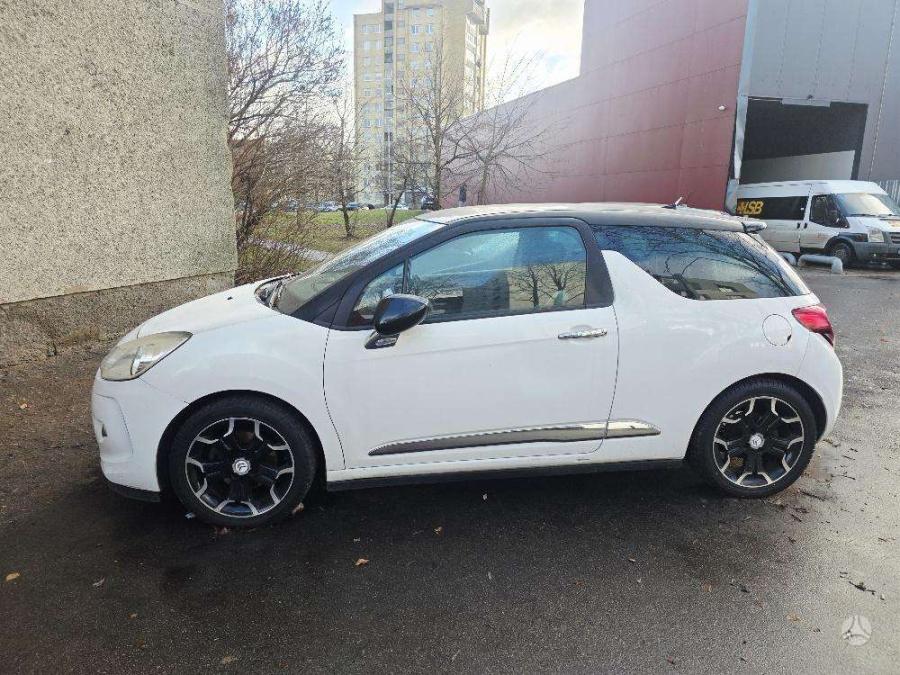 Balts Citroen DS3 2010 Kauņa, ar dzinēja tilpumu 1.60 L un nobraukumu 192 tūkst. km par 1800 €, foto 2 vietnē AUTOMOTO.COM.LV