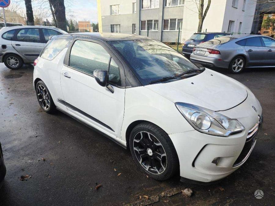 Balts Citroen DS3 2010 Kauņa, ar dzinēja tilpumu 1.60 L un nobraukumu 192 tūkst. km par 1800 €, foto 6 vietnē AUTOMOTO.COM.LV