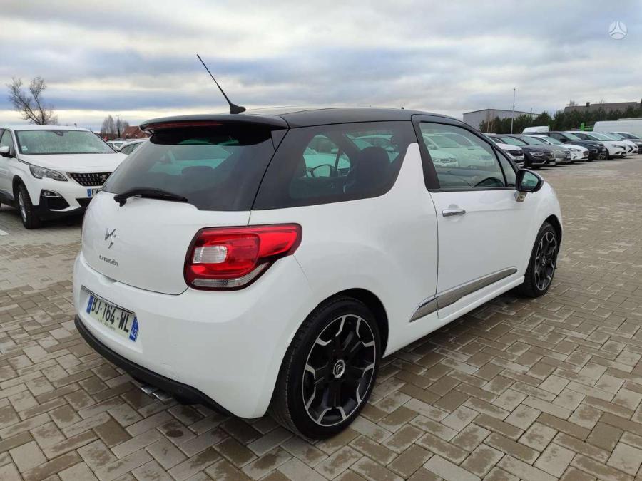 Balts Citroen DS3 2011 Tauragė, ar dzinēja tilpumu 1.60 L un nobraukumu 200 tūkst. km par 2900 €, foto 7 vietnē AUTOMOTO.COM.LV