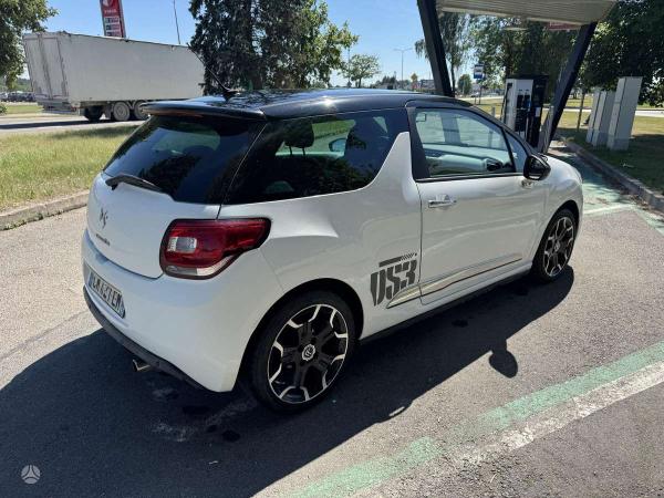 White Citroen DS3 2012 in Taurage, with an engine capacity of 1.56 L and mileage of 217 thousand km for 4300 €, photo 6 on AUTOMOTO.COM.LV