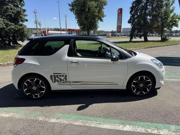 White Citroen DS3 2012 in Taurage, with an engine capacity of 1.56 L and mileage of 217 thousand km for 4300 €, photo 8 on AUTOMOTO.COM.LV