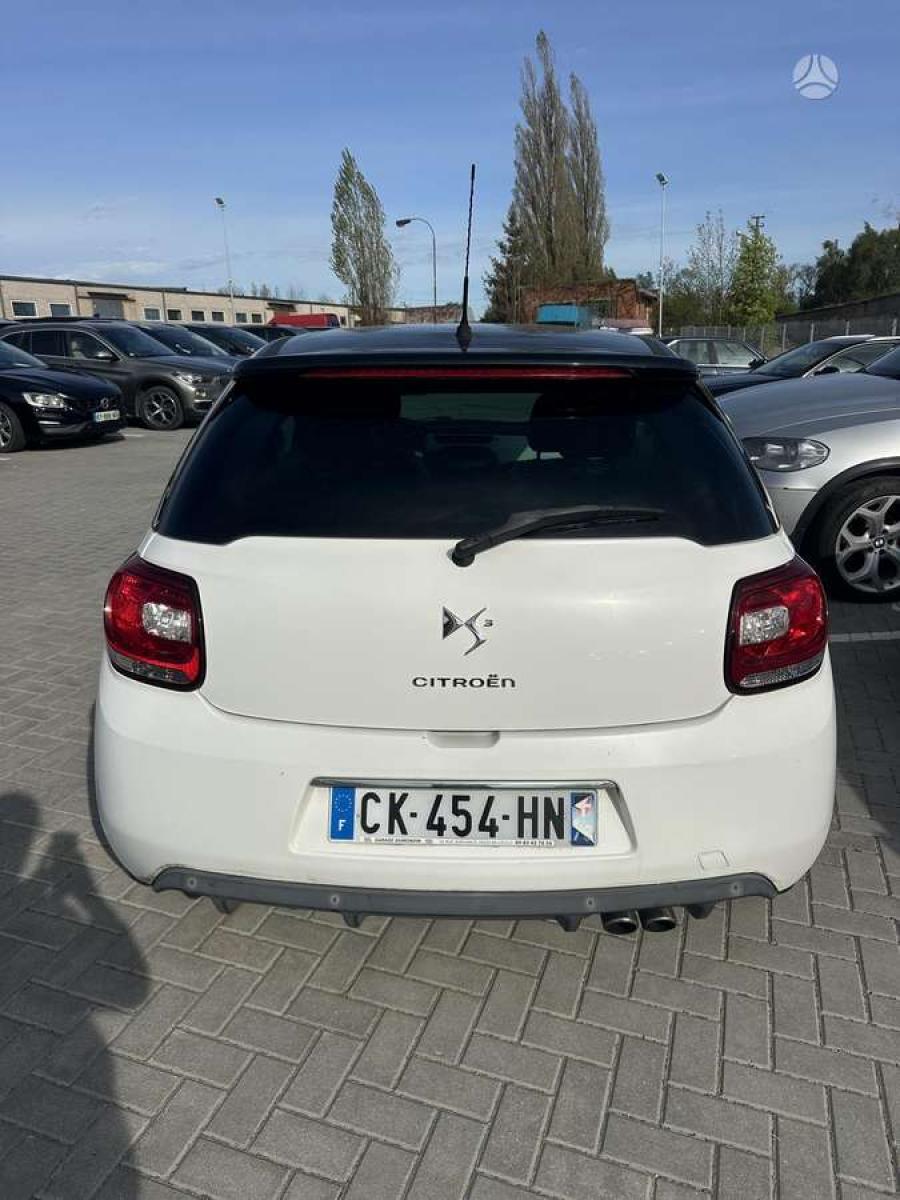 Balts Citroen DS3 2012 Tauragė, ar dzinēja tilpumu 1.60 L un nobraukumu 195 tūkst. km par 1350 €, foto 5 vietnē AUTOMOTO.COM.LV