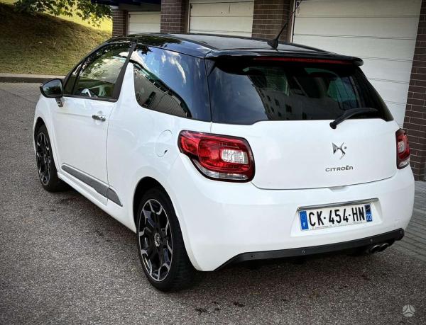 White Citroen DS3 2012 in Vilnius, with an engine capacity of 1.60 L and mileage of 196 thousand km for 2350 €, photo 6 on AUTOMOTO.COM.LV