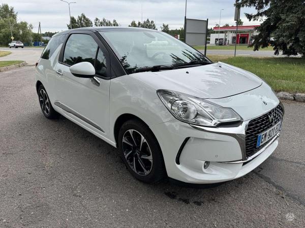 Белый Ситроен ДС3 2017 в Таураге, объемом двигателя 1.20 л и пробегом 112 тыс. км за 4900 €, фото 3 на AUTOMOTO.COM.LV