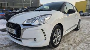 Balts Citroen DS3 2018 Kauņa, ar dzinēja tilpumu 1.20 L un nobraukumu 100 tūkst. km par 7200 €, foto  vietnē AUTOMOTO.COM.LV