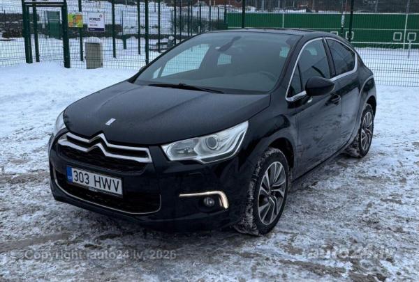 Melns Citroen DS4 2012 Tallina, ar dzinēja tilpumu 1.60 L un nobraukumu 185 tūkst. km par 5990 €, foto 1 vietnē AUTOMOTO.COM.LV
