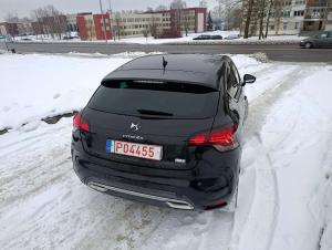 Black Citroen DS4 2015 in Alytus, with an engine capacity of 1.20 L and mileage of 169 thousand km for 4900 €, photo 7 on AUTOMOTO.COM.LV