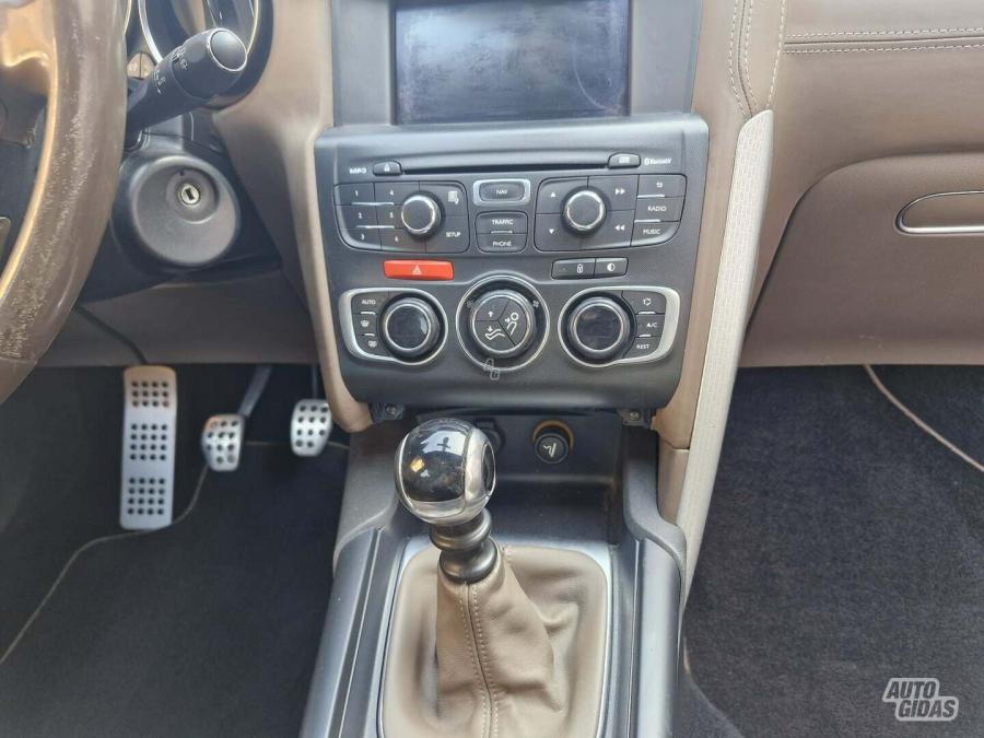 Brūns Citroen DS4 2013 Kauņa, ar dzinēja tilpumu 1.60 L un nobraukumu 185 tūkst. km par 3100 €, foto 14 vietnē AUTOMOTO.COM.LV