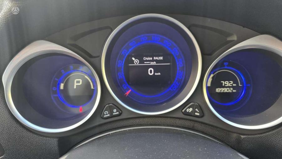 Grey Citroen DS4 2016 in Kaunas, with an engine capacity of 1.56 L and mileage of 189 thousand km for 6900 €, photo 18 on AUTOMOTO.COM.LV