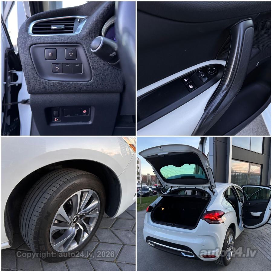 Balts Citroen DS4 2013 Tallina, ar dzinēja tilpumu 1.60 L un nobraukumu 170 tūkst. km par 4250 €, foto 31 vietnē AUTOMOTO.COM.LV