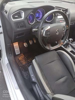 Balts Citroen DS4 2013 Viļņa, ar dzinēja tilpumu 1.60 L un nobraukumu 147 tūkst. km par 3200 €, foto 12 vietnē AUTOMOTO.COM.LV