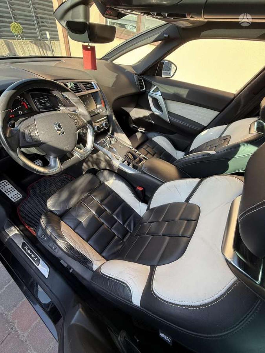 Melns Citroen DS5 2016 Kauņa, ar dzinēja tilpumu 2.00 L un nobraukumu 197 tūkst. km par 8200 €, foto 23 vietnē AUTOMOTO.COM.LV