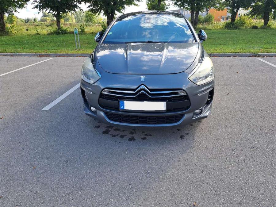 Pelēks Citroen DS5 2012 Tauragė, ar dzinēja tilpumu 2.00 L un nobraukumu 294 tūkst. km par 5000 €, foto 11 vietnē AUTOMOTO.COM.LV