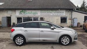 Grey Citroen DS5 2014 in Klaipeda, with an engine capacity of 1.56 L and mileage of 260 thousand km for 5590 €, photo 10 on AUTOMOTO.COM.LV