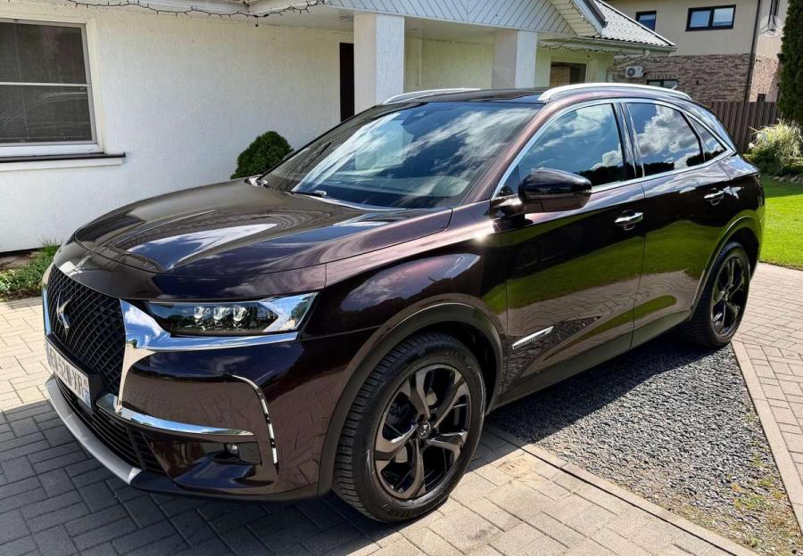 Brown Citroen DS7 2019 in Kaunas, with an engine capacity of 2.00 L and mileage of 215 thousand km for 17500 €, photo 23 on AUTOMOTO.COM.LV
