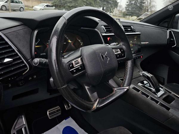 Black Citroen DS7 Crossback 2018 in Taurage, with an engine capacity of 2.00 L and mileage of 240 thousand km for 15500 €, photo 11 on AUTOMOTO.COM.LV