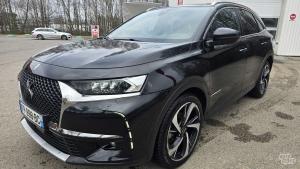 Black Citroen DS7 Crossback 2019 in Kaunas, with an engine capacity of 2.00 L and mileage of 168 thousand km for 18800 €, photo  on AUTOMOTO.COM.LV