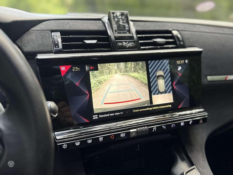 Melns Citroen DS7 Crossback 2019 Tauragė, ar dzinēja tilpumu 1.60 L un nobraukumu 103 tūkst. km par 14800 €, foto 25 vietnē AUTOMOTO.COM.LV