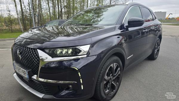 Blue Citroen DS7 Crossback 2019 in Kaunas, with an engine capacity of 2.00 L and mileage of 167 thousand km for 18800 €, photo 1 on AUTOMOTO.COM.LV