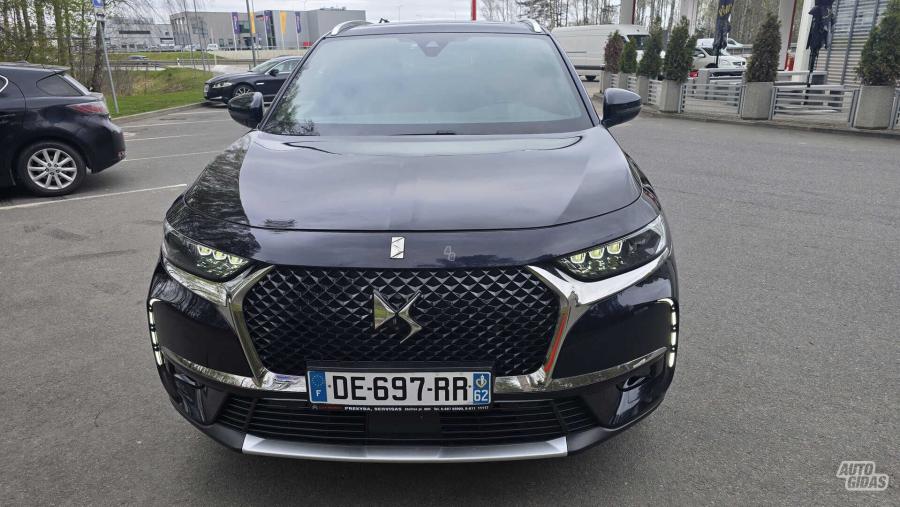 Blue Citroen DS7 Crossback 2019 in Kaunas, with an engine capacity of 2.00 L and mileage of 167 thousand km for 18800 €, photo 3 on AUTOMOTO.COM.LV