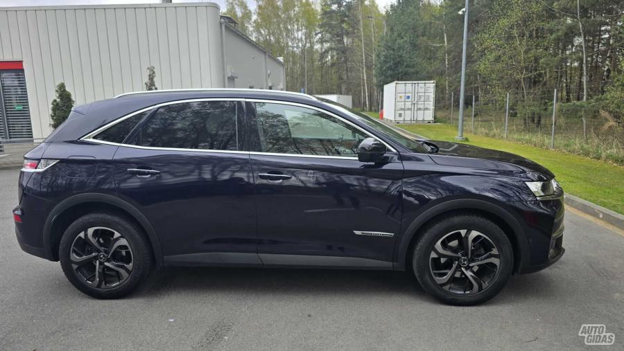 Blue Citroen DS7 Crossback 2019 in Kaunas, with an engine capacity of 2.00 L and mileage of 167 thousand km for 18800 €, photo 6 on AUTOMOTO.COM.LV