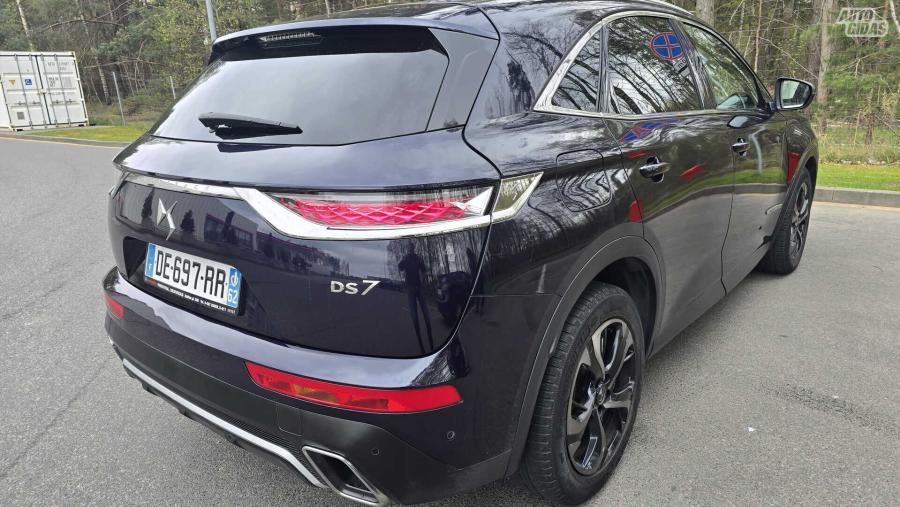 Blue Citroen DS7 Crossback 2019 in Kaunas, with an engine capacity of 2.00 L and mileage of 167 thousand km for 18800 €, photo 7 on AUTOMOTO.COM.LV