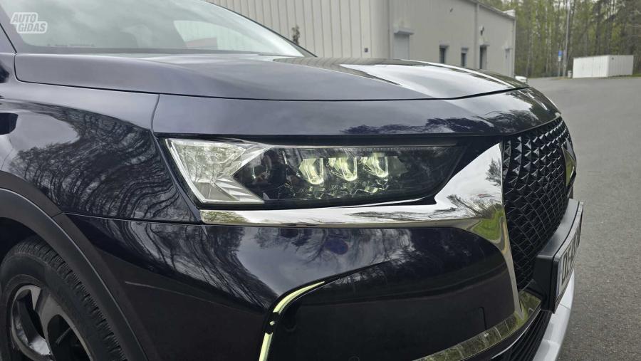 Zils Citroen DS7 Crossback 2019 Kauņa, ar dzinēja tilpumu 2.00 L un nobraukumu 167 tūkst. km par 18800 €, foto 5 vietnē AUTOMOTO.COM.LV