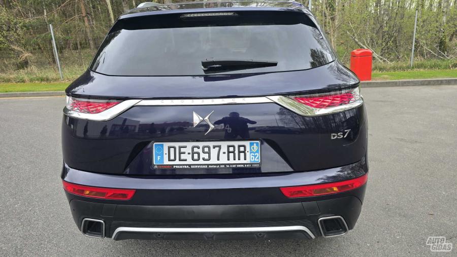 Zils Citroen DS7 Crossback 2019 Kauņa, ar dzinēja tilpumu 2.00 L un nobraukumu 167 tūkst. km par 18800 €, foto 8 vietnē AUTOMOTO.COM.LV