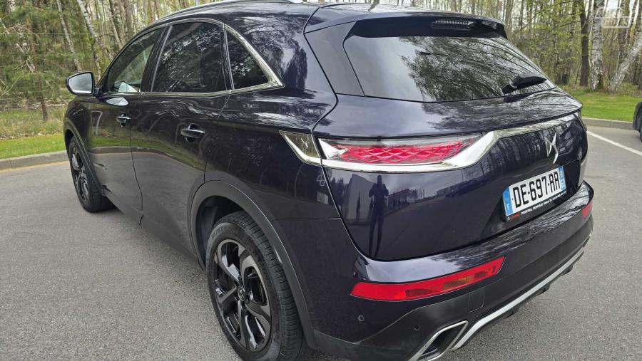 Zils Citroen DS7 Crossback 2019 Kauņa, ar dzinēja tilpumu 2.00 L un nobraukumu 167 tūkst. km par 18800 €, foto 12 vietnē AUTOMOTO.COM.LV